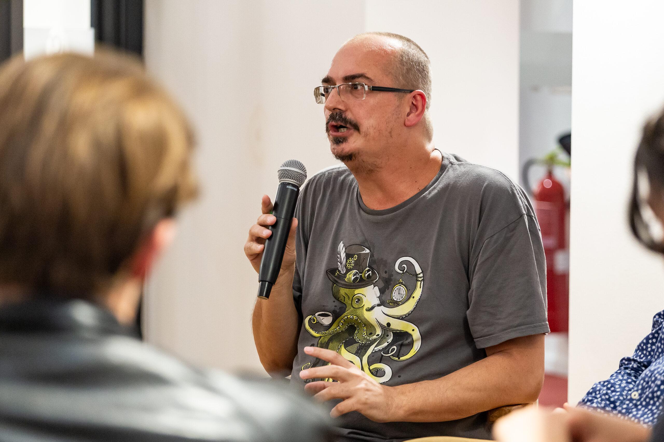 Photos of Andrea Kiss-Kohut from the III Bázis Festival | BÁZIS